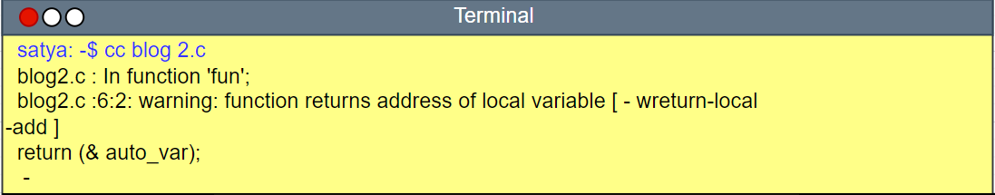 Dangling Pointers In C Programming Be Strictly Avoided C Programming