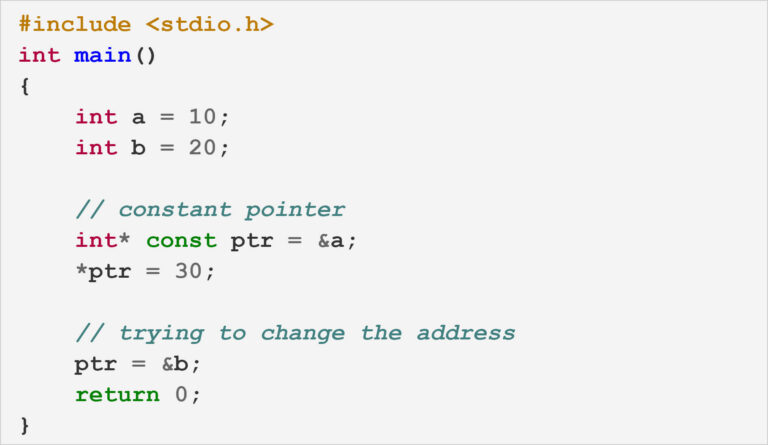 Constant Pointer and Pointer Constant in C Programming Constant Pointer and Pointer Constant in C Programming