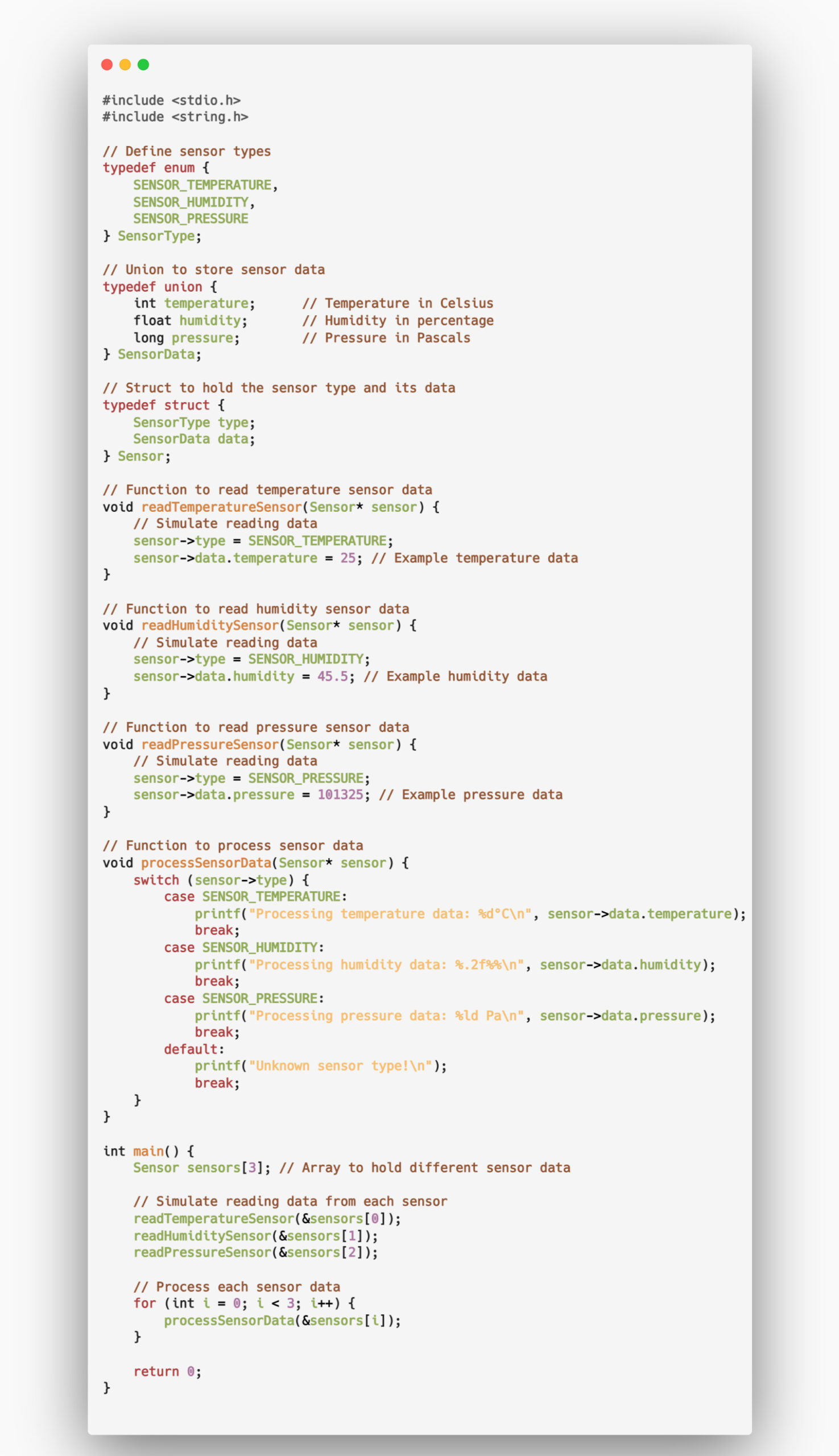 Unions in C: Efficient Memory Management for Embedded Systems